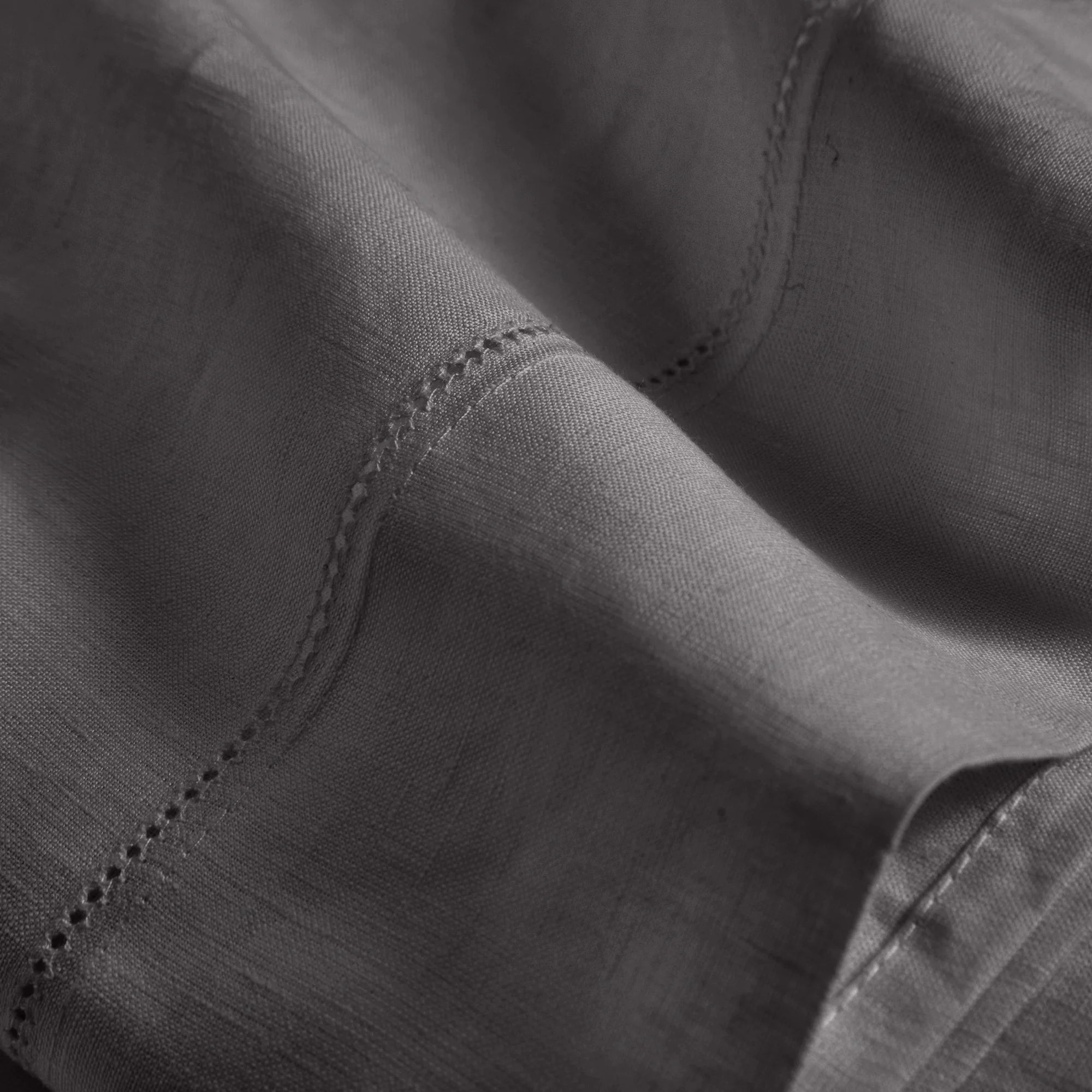 Drap plat en lin | Drap plat à volant | Linenshed